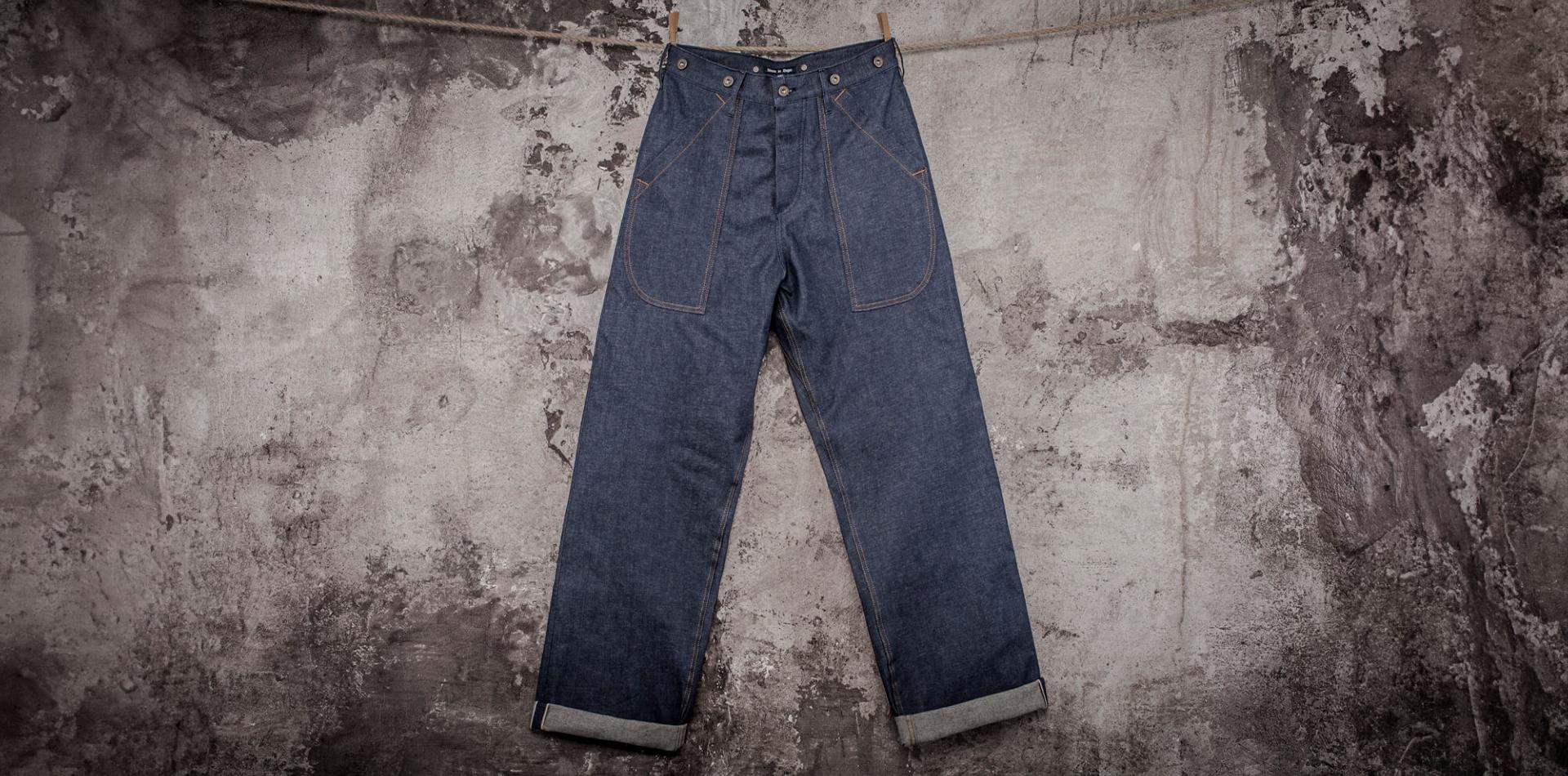 Le Denim Cargo Selvedge - Jean | Fleurs de Bagne