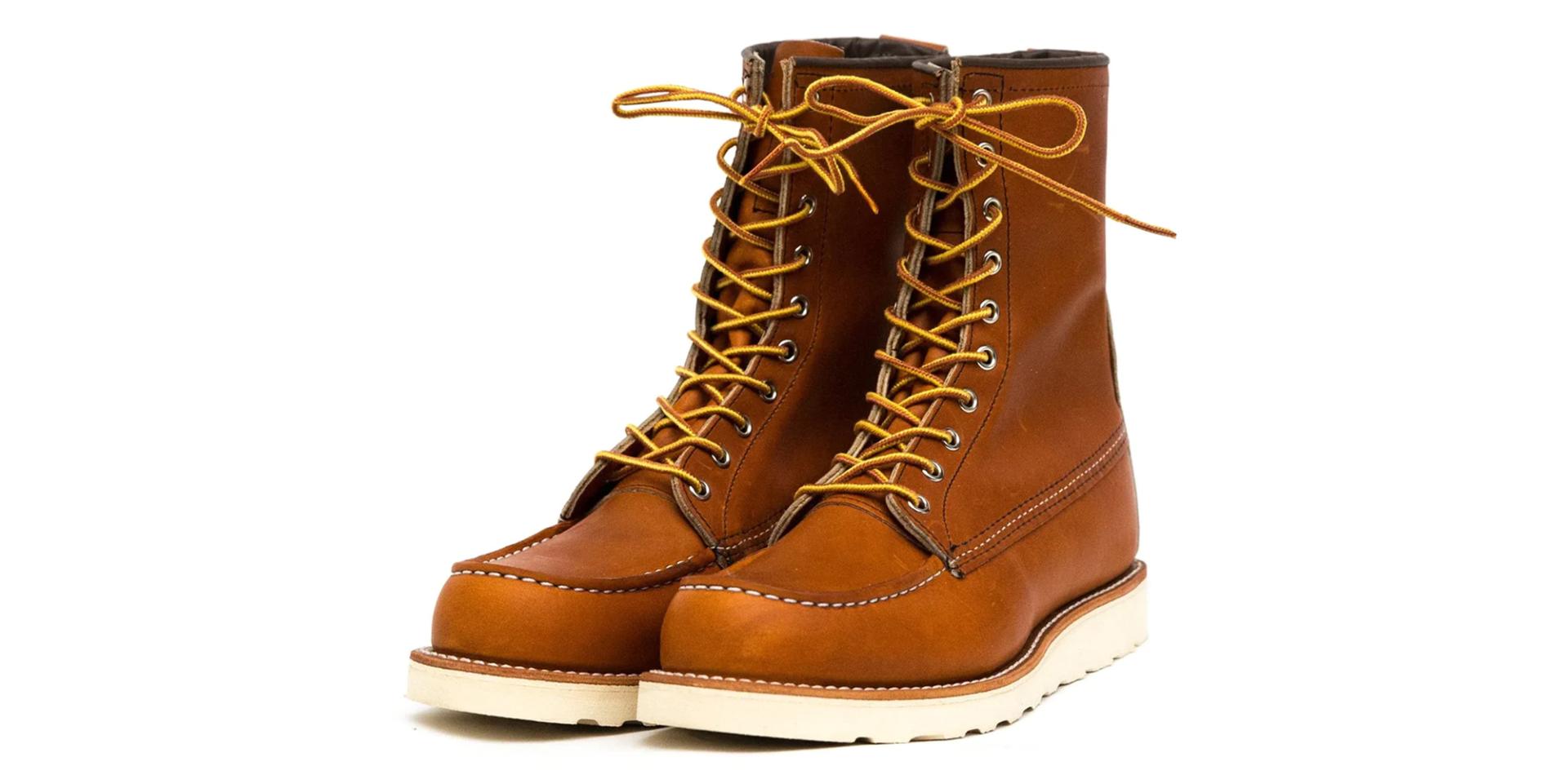 RED WING 877 - CLASSIC MOC TOE ORO LEGACY