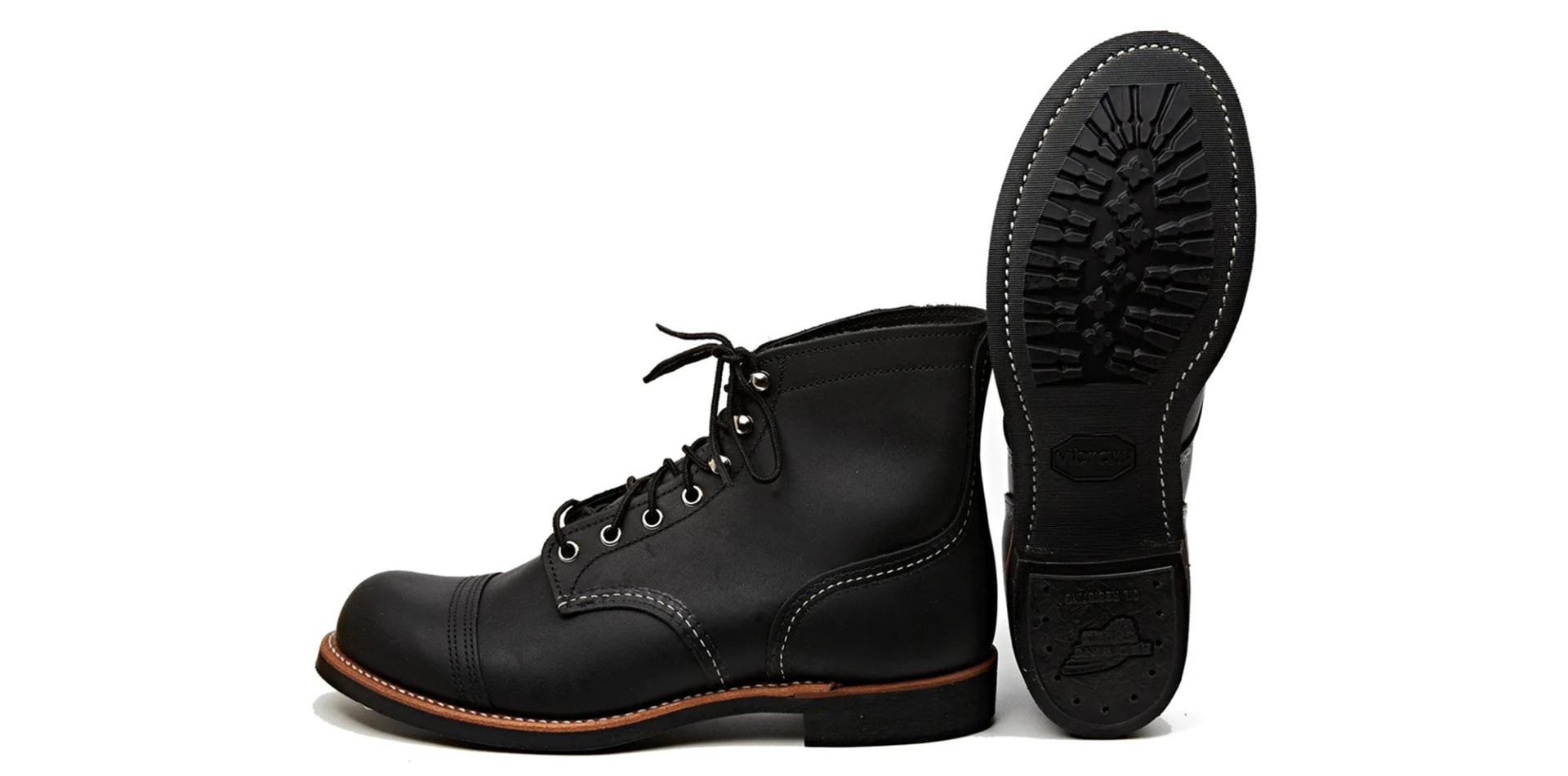 RED WING 8084 - IRON RANGER BLACK HARNESS