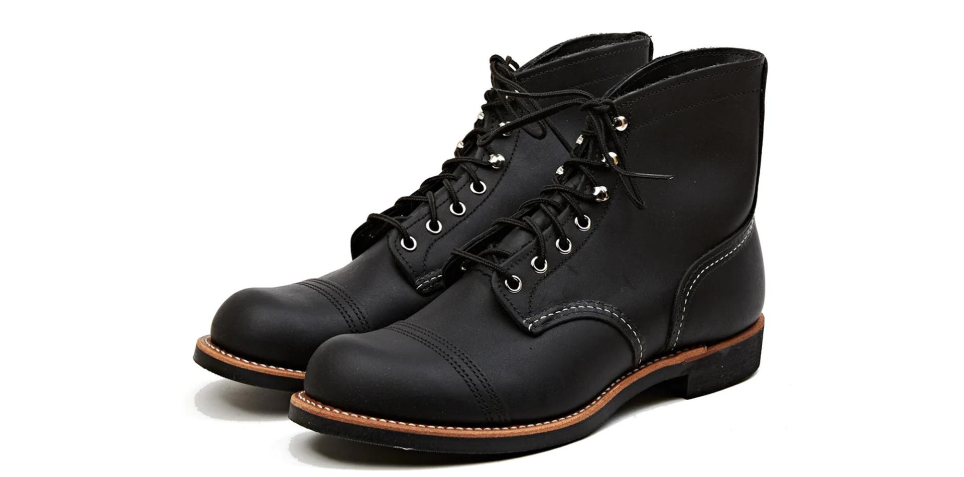 RED WING 8084 - IRON RANGER BLACK HARNESS