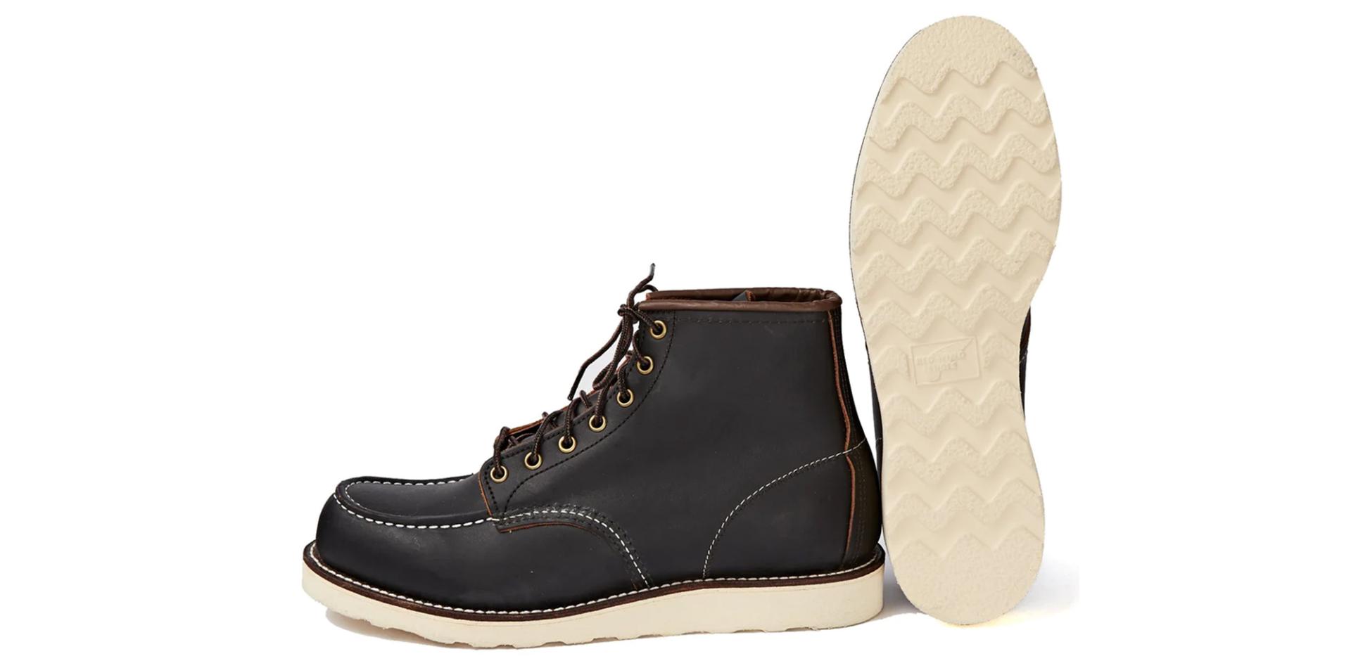 RED WING 8849 - MOC TOE BLACK PRAIRIE