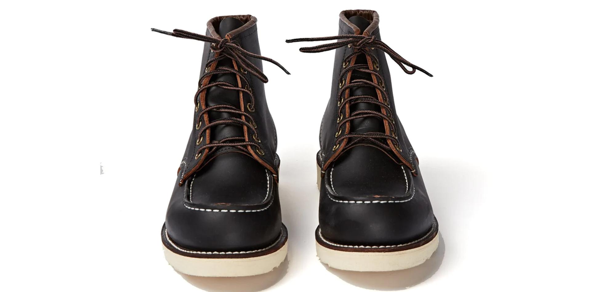 RED WING 8849 - MOC TOE BLACK PRAIRIE