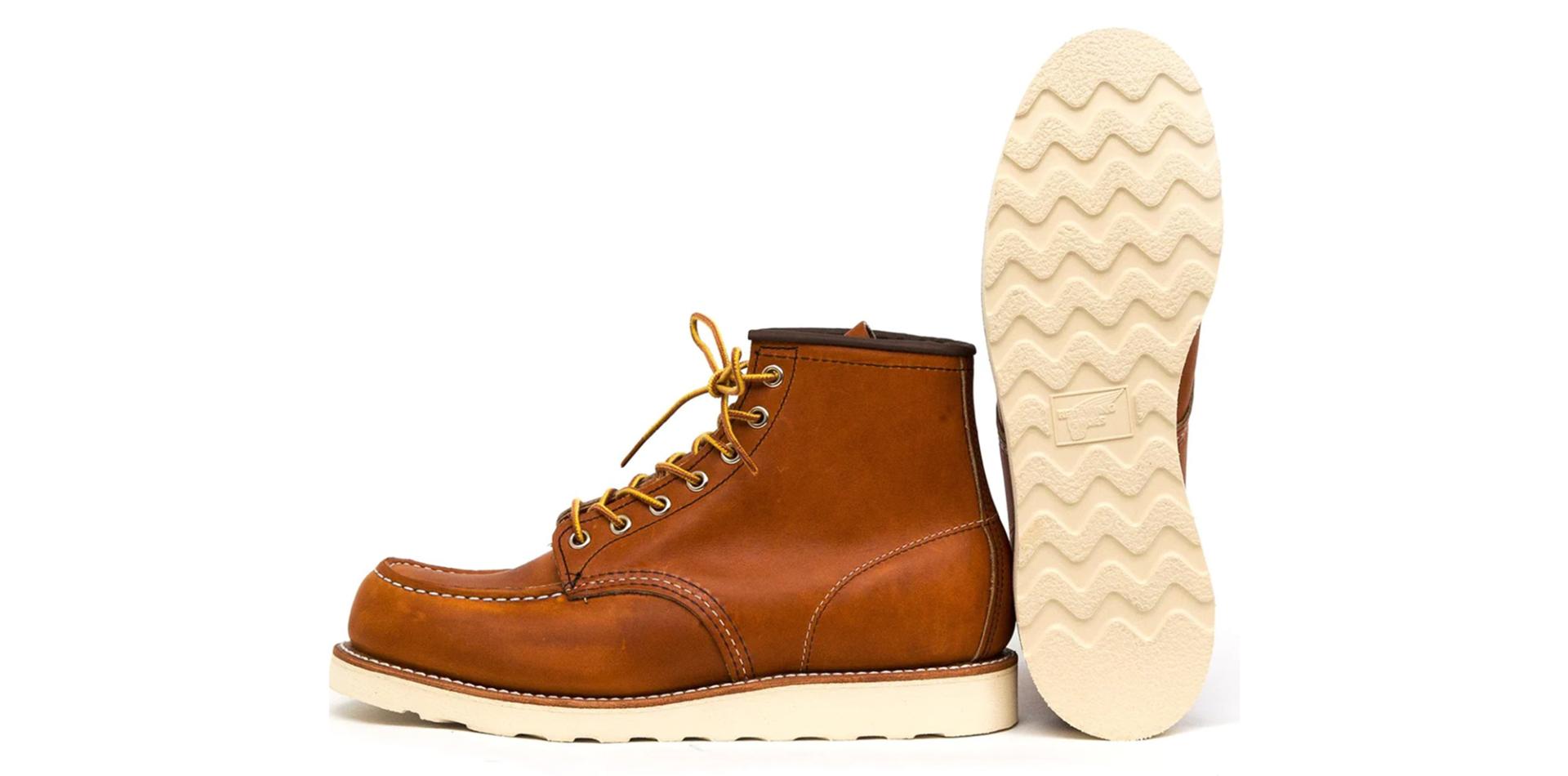 RED WING SHOES 875 - MOC TOE ORO LEGACY